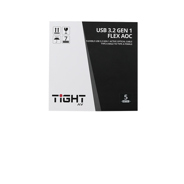 TiGHT AV. USB ACTIVE FIBER CABLE FLEX, 5M