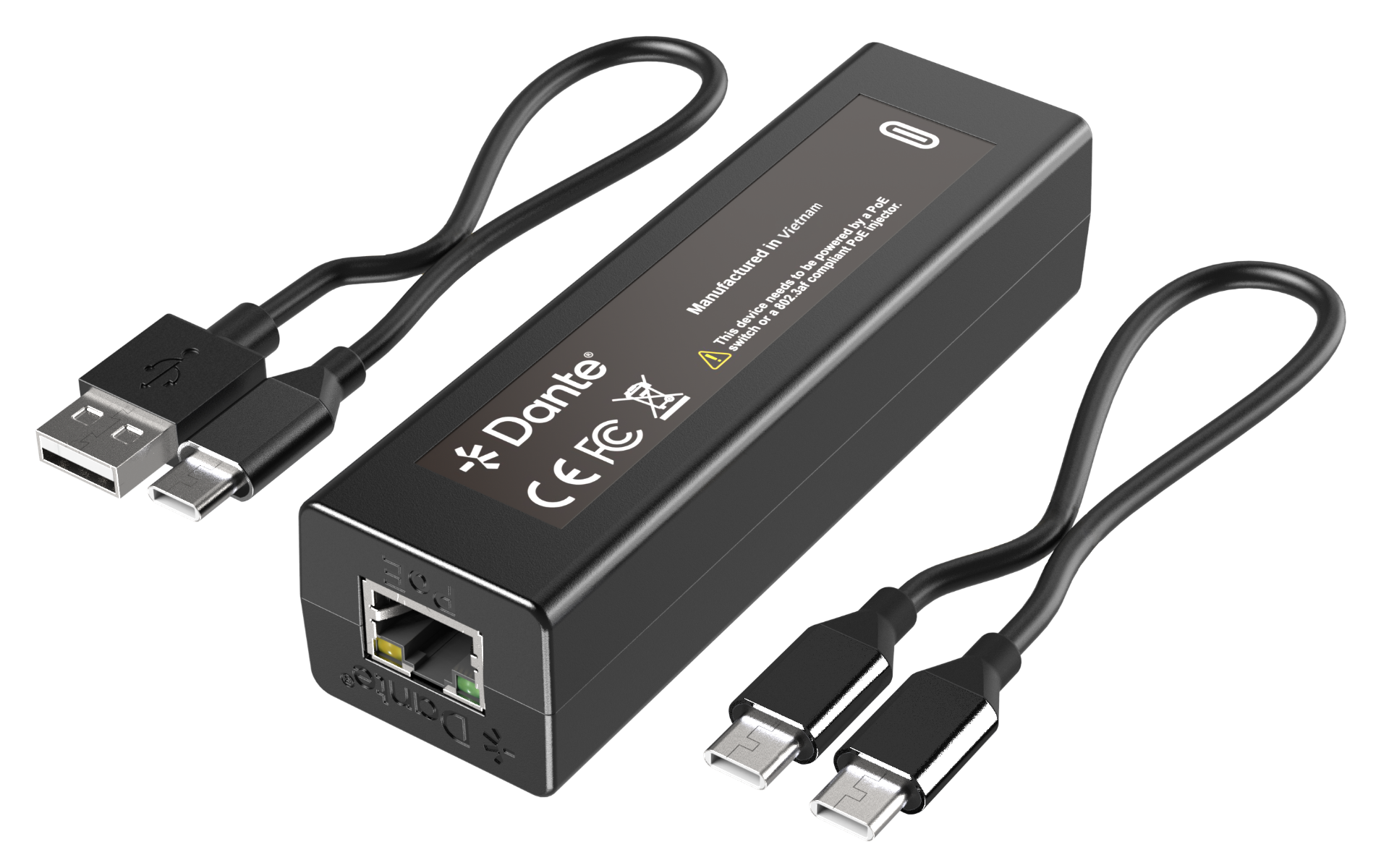 TiGHT AV. DANTE 2x2 CHANNEL USB 2.0 ADAPTER